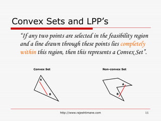 Linear programming graphical method (feasibility) | PPTX | Programming ...