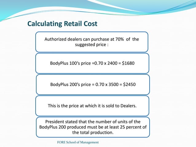 Linear programming production strategy body plus 100, 200 | PPTX ...