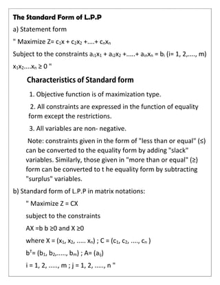 Linear programming class 12 investigatory project | PDF