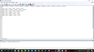Linear programming dalam transportasi | PPTX