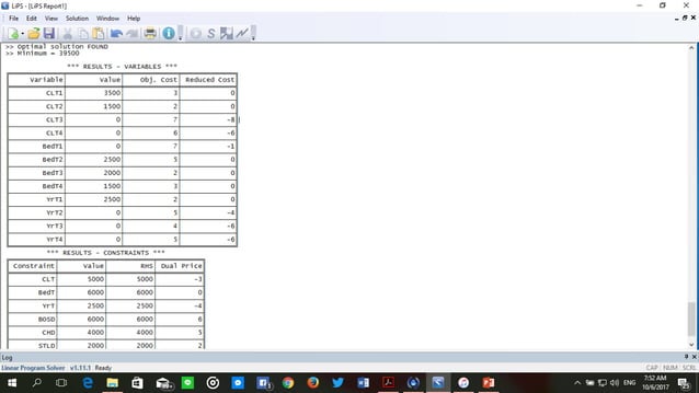 Linear programming dalam transportasi | PPTX