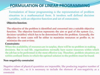 Linear programming manzoor nabi | PPT