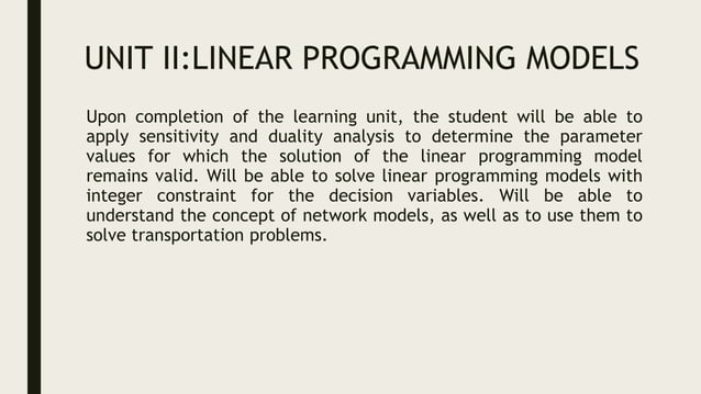 Linear programming models - U2.pptx