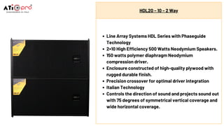 ATI Pro Technologies: Advanced Line Array Systems for Superior Sound ...