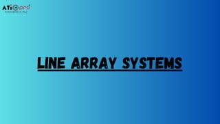 ATI Pro Technologies Presents Advanced Line Array Systems for Superior ...