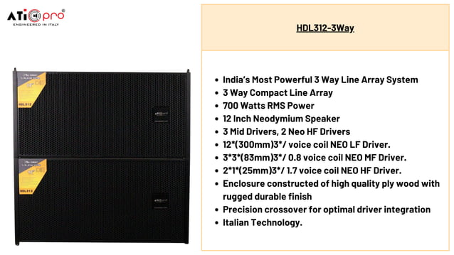 ATI Pro Technologies Presents Advanced Line Array Systems for Superior ...
