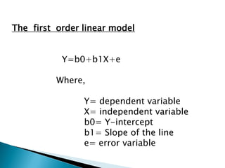 Linear regreesion ppt | PDF