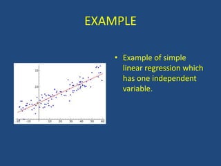 Linear regression | PPT
