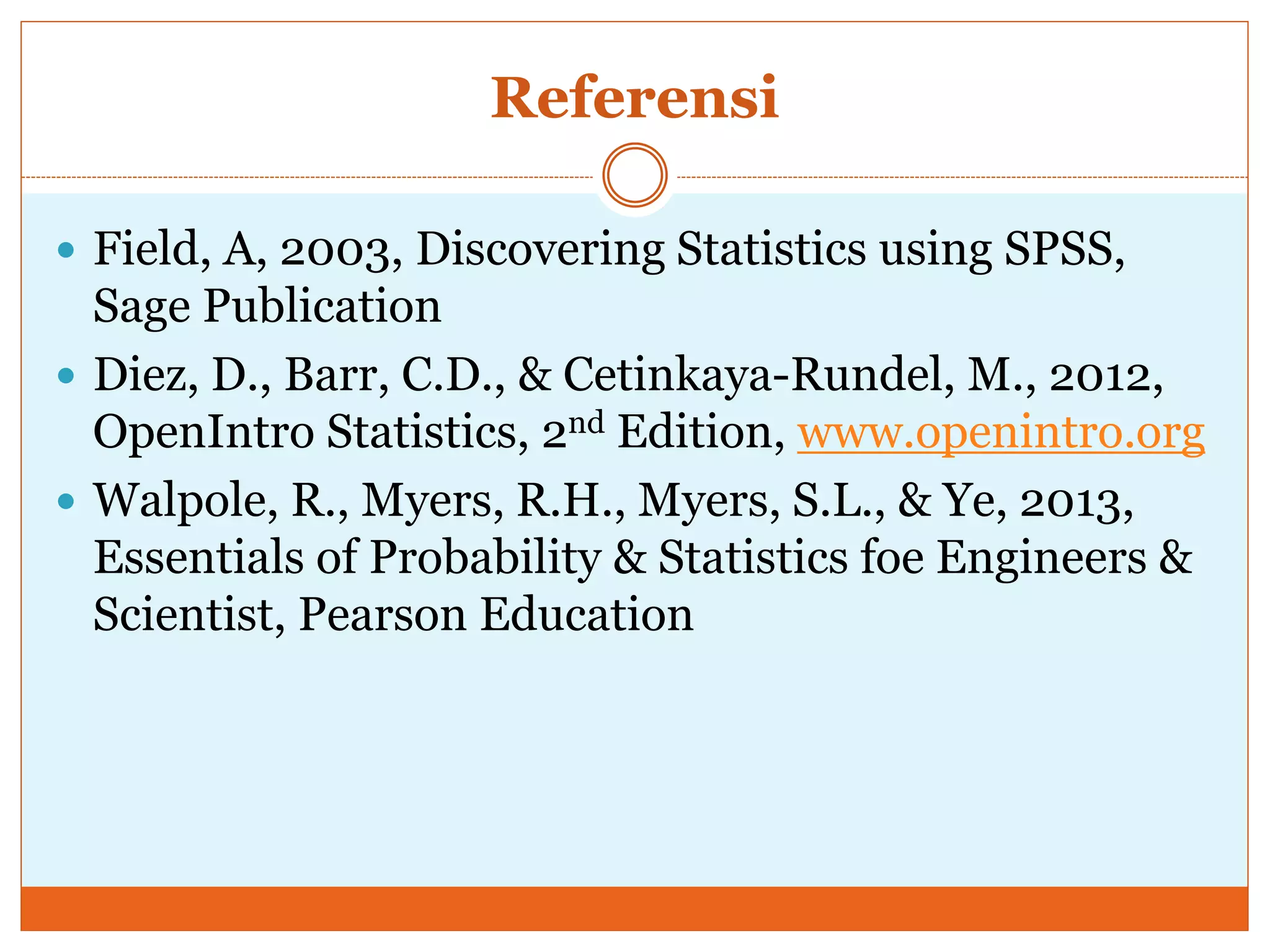Statistik Industri - Regresi Linier Sederhana - Linear Regression | PPTX