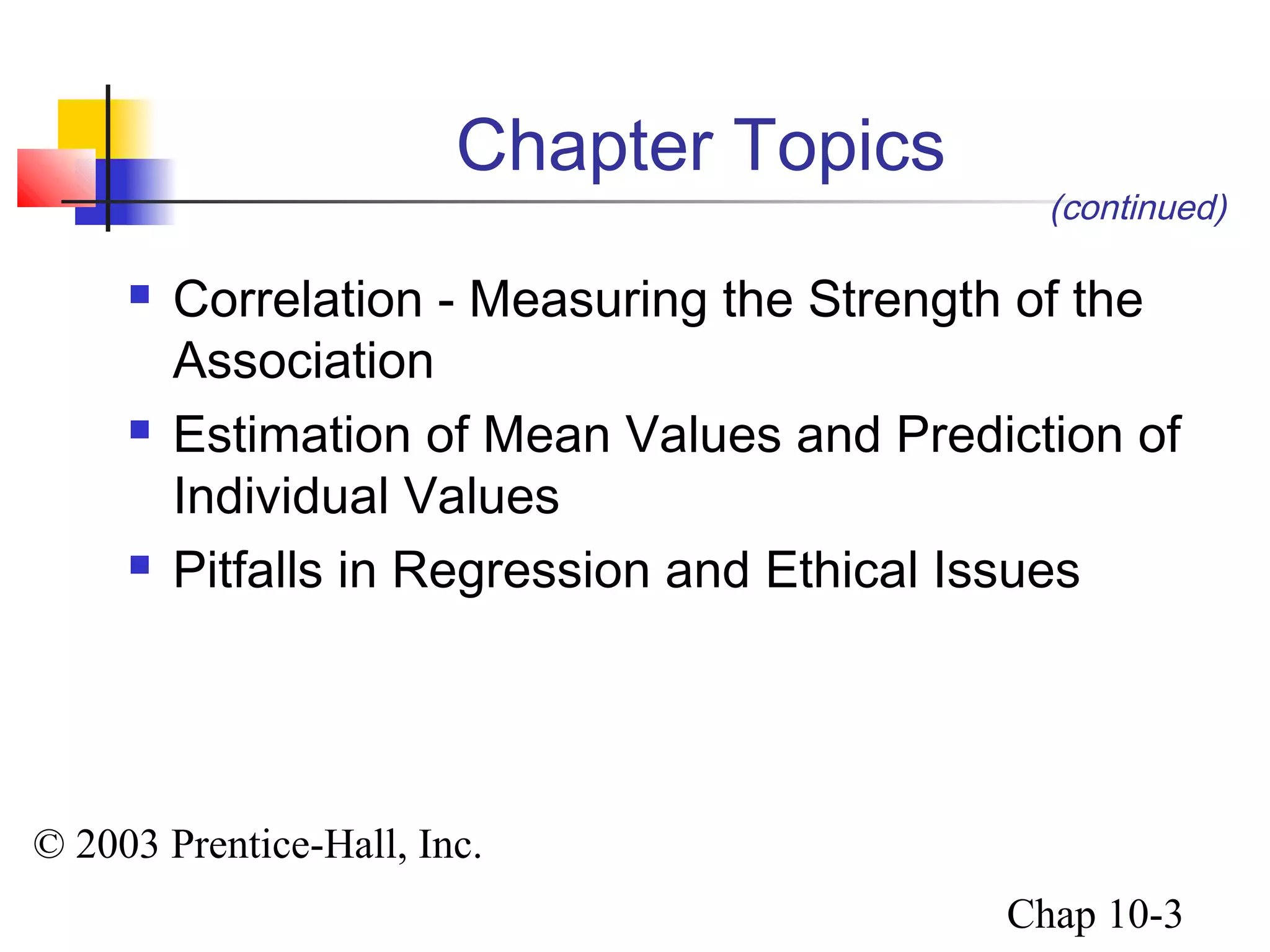 Linear regression | PPT