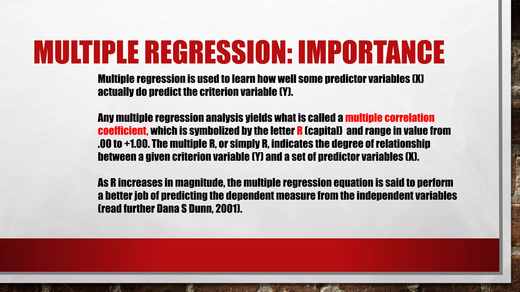 Linear regression | PPTX | Technology & Computing