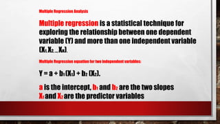Linear regression | PPTX | Technology & Computing