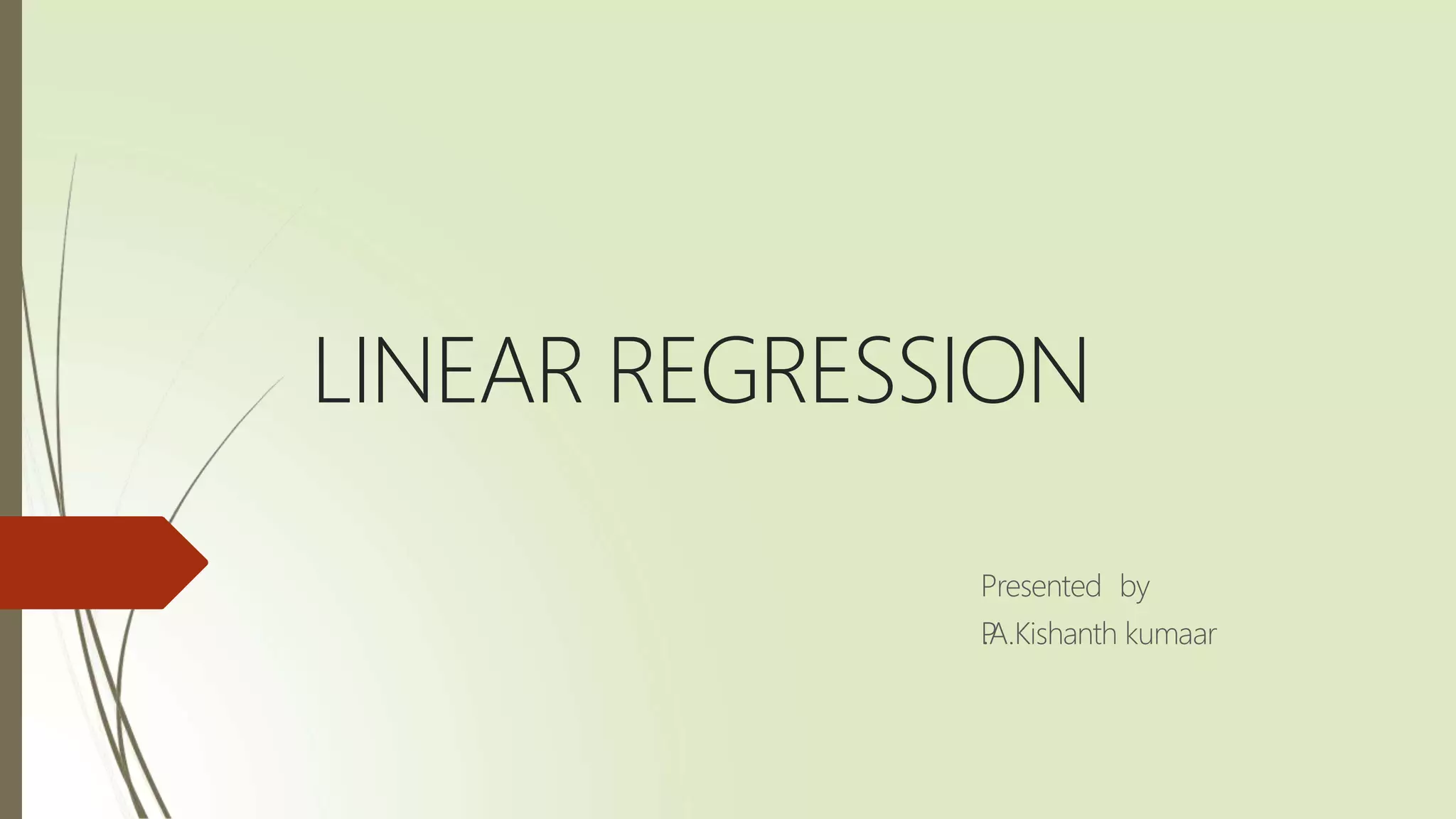 linearregression-1909240jhgg53948.pptx | Physics | Science