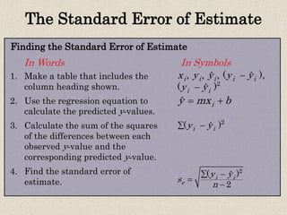 Linear regression | PPT