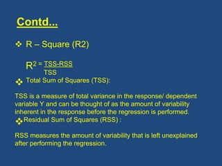 Linear regression | PPT