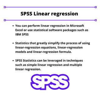 Linear regression | PDF