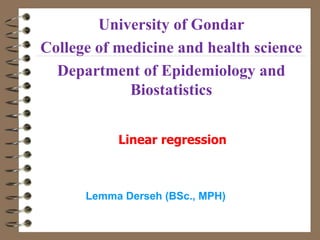Linear regression.ppt