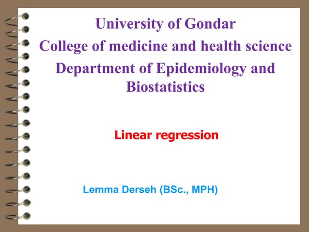 Linear regression.ppt