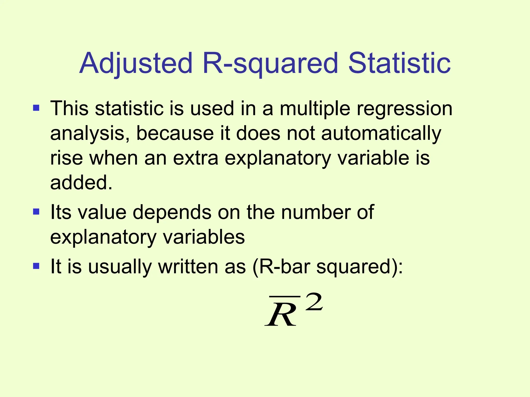linear Regression, multiple Regression and Annova | PPT