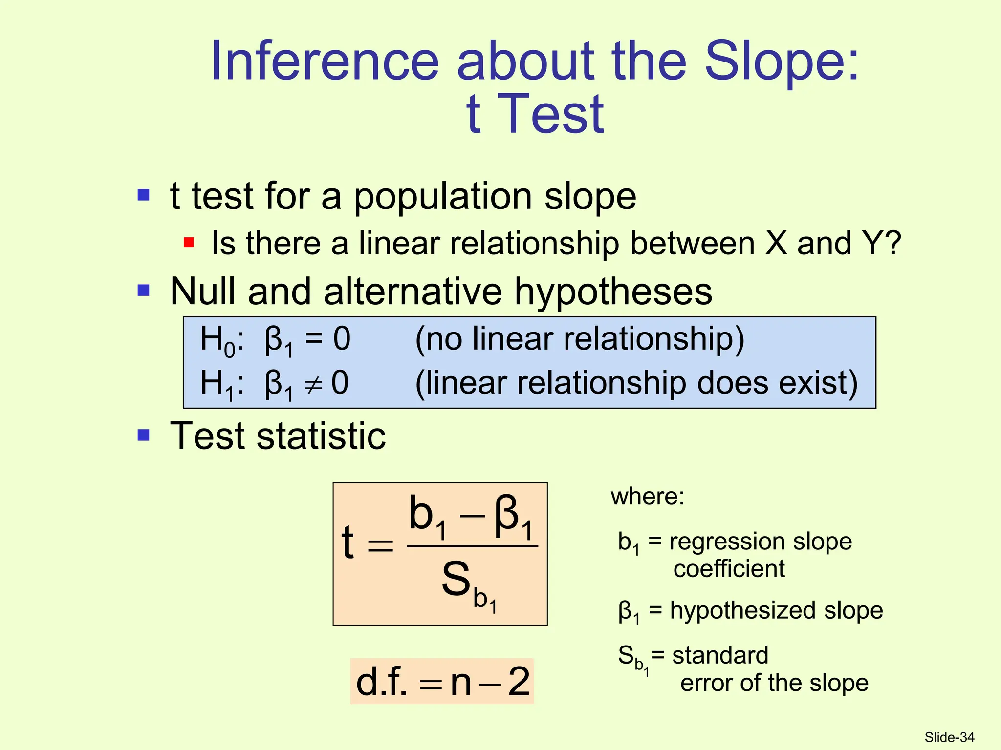 linear Regression, multiple Regression and Annova | PPT