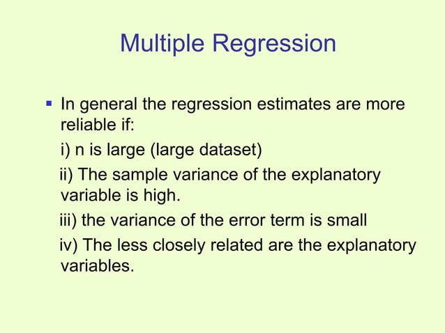 linear Regression, multiple Regression and Annova | PPT | Houses | Real Estate
