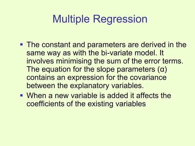 linear Regression, multiple Regression and Annova | PPT | Houses | Real Estate