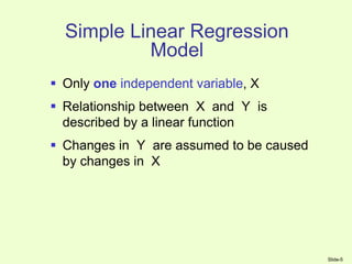 linear Regression, multiple Regression and Annova | PPT