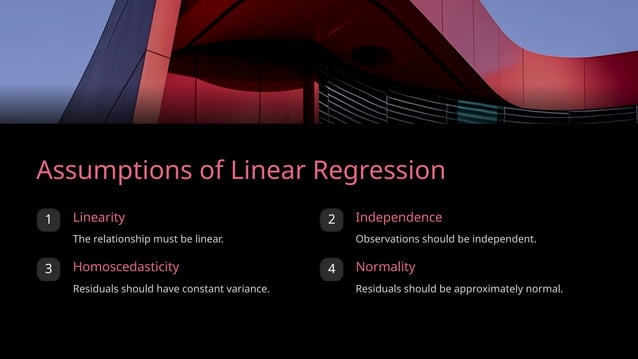 Linear Regression.pptx all about linear regression and it types and applications | PPTX