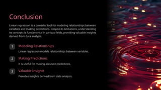 Linear Regression.pptx all about linear regression and it types and applications | PPTX