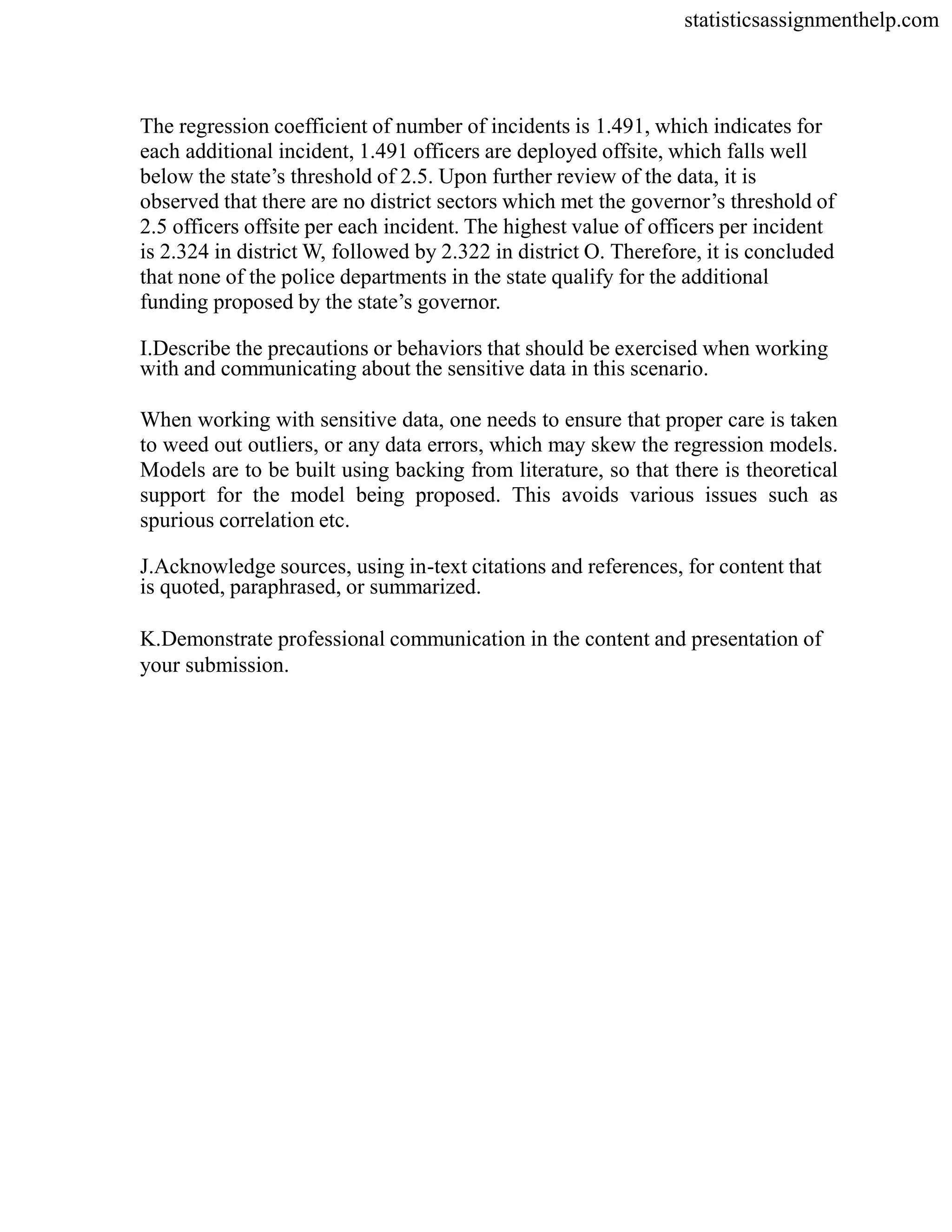 Linear Regression Analysis assignment help.ppt | Science