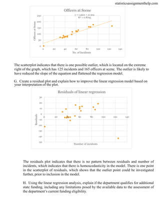 Linear Regression Analysis assignment help.ppt | Science