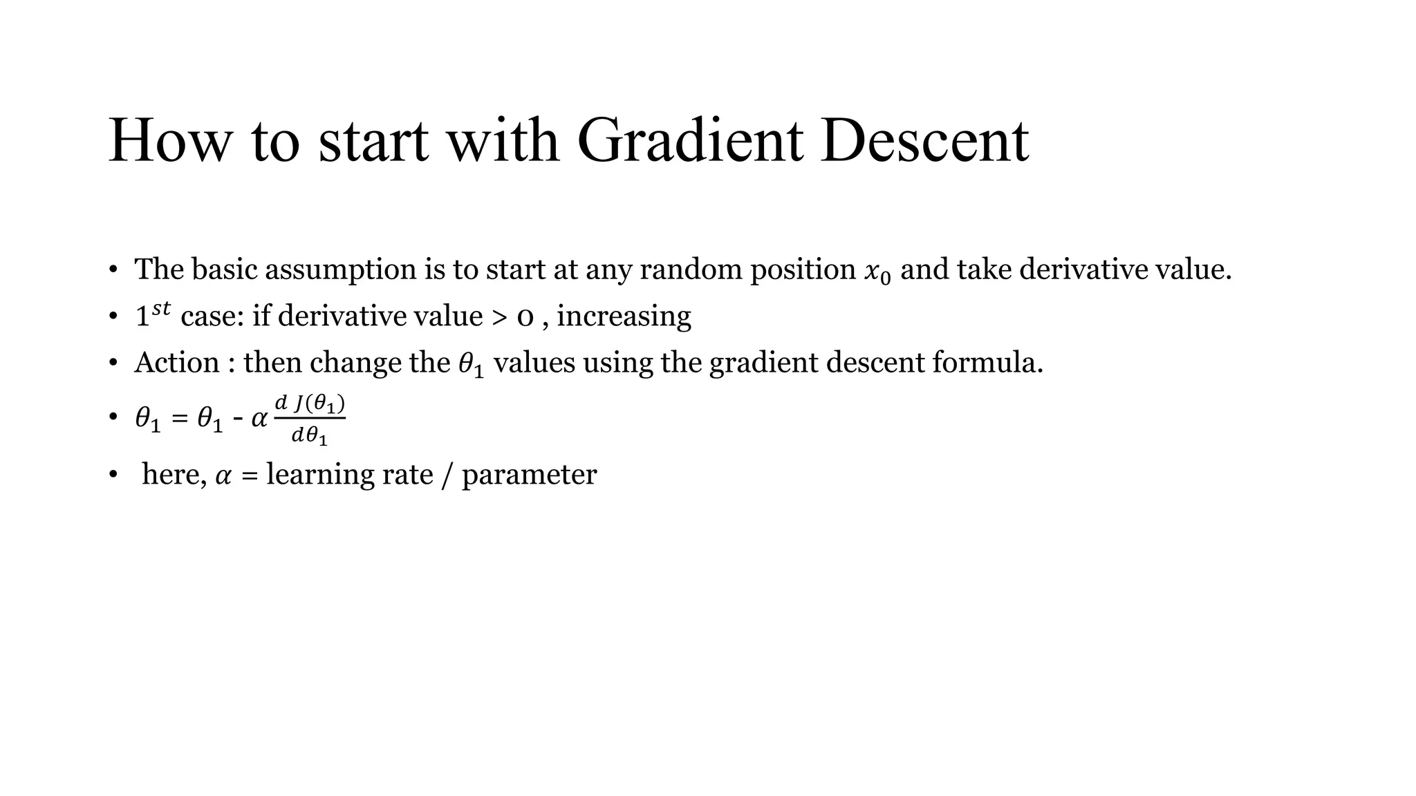 Linear regression, costs & gradient descent | PPTX | Web Development | Internet