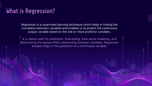 Linear Regression | PPTX | Business Accounting & Finance | Business
