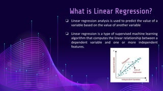 Linear Regression | PPTX