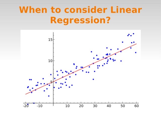 Linear Regression Parameters