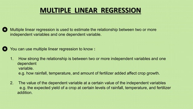 Linear Regression | Machine Learning | Data Science | PPT