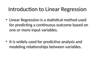 Linear_Regression_Presentation.pptxhfakhk | PPT