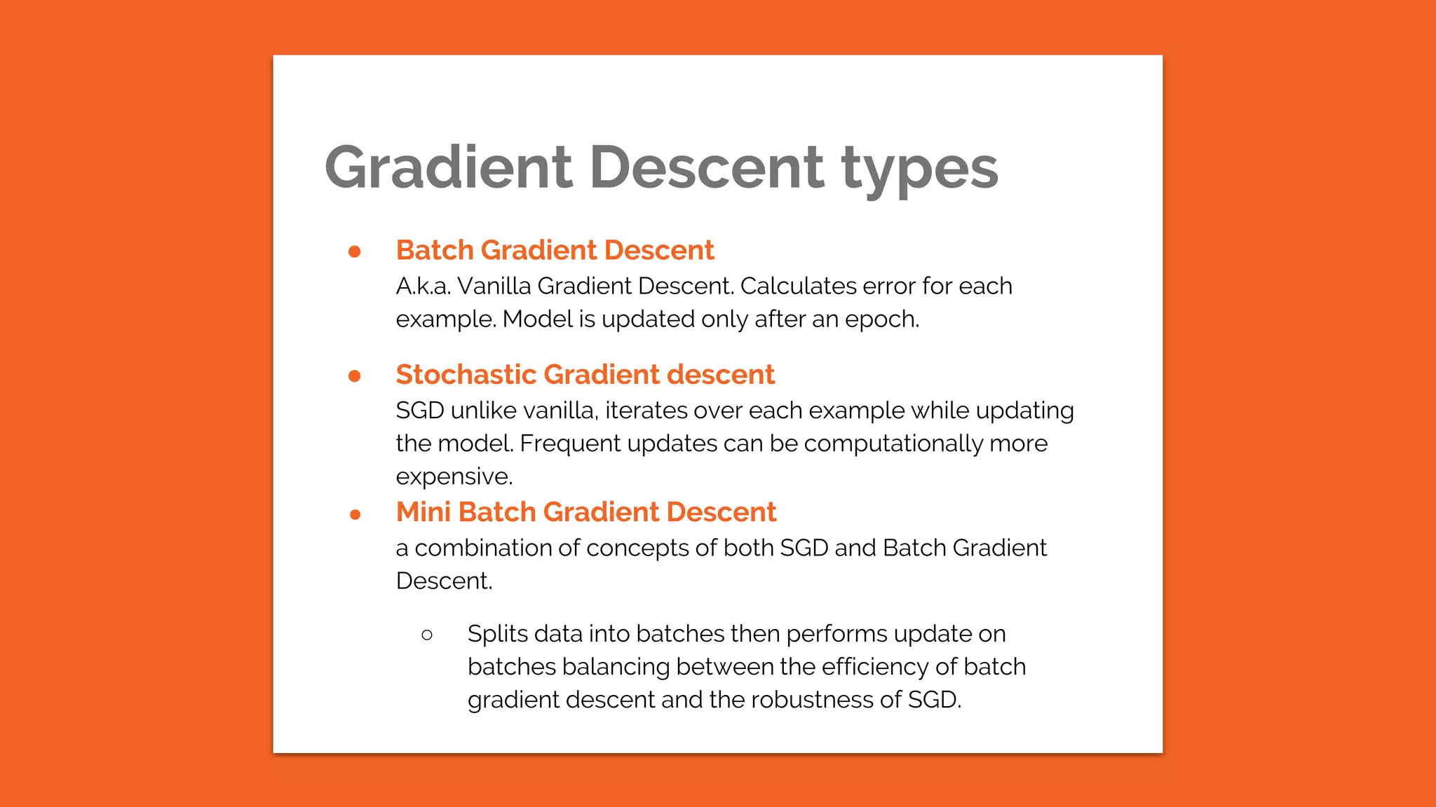 Linear regression with gradient descent | PPTX | Computing | Technology & Computing