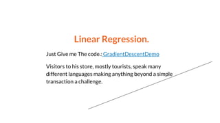 Linear regression with gradient descent | PPTX | Computing | Technology & Computing