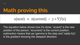 Linear regression with gradient descent | PPTX | Computing | Technology ...