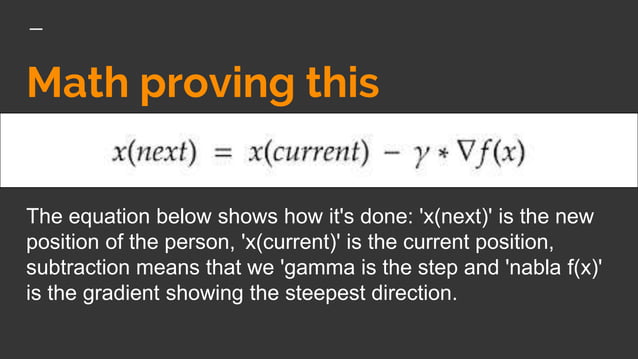Linear regression with gradient descent | PPTX | Computing | Technology & Computing