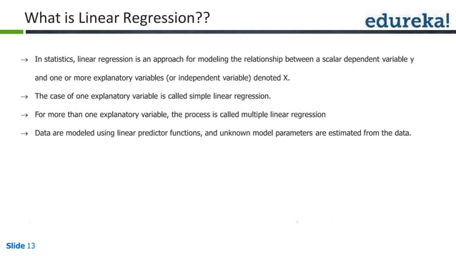 Linear Regression with R programming.pptx | Computing | Technology & Computing