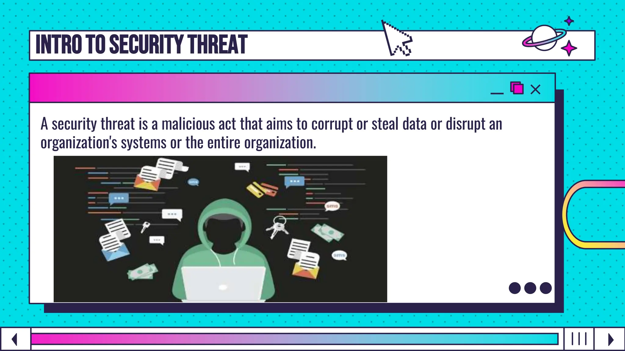 Security Measures From Computer Threats Ppt