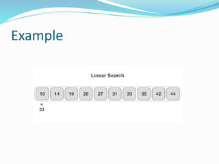 Linear search in ds | PPT