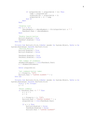 Linear Search Program in Visual Basic 2008 | PDF | Search | Internet