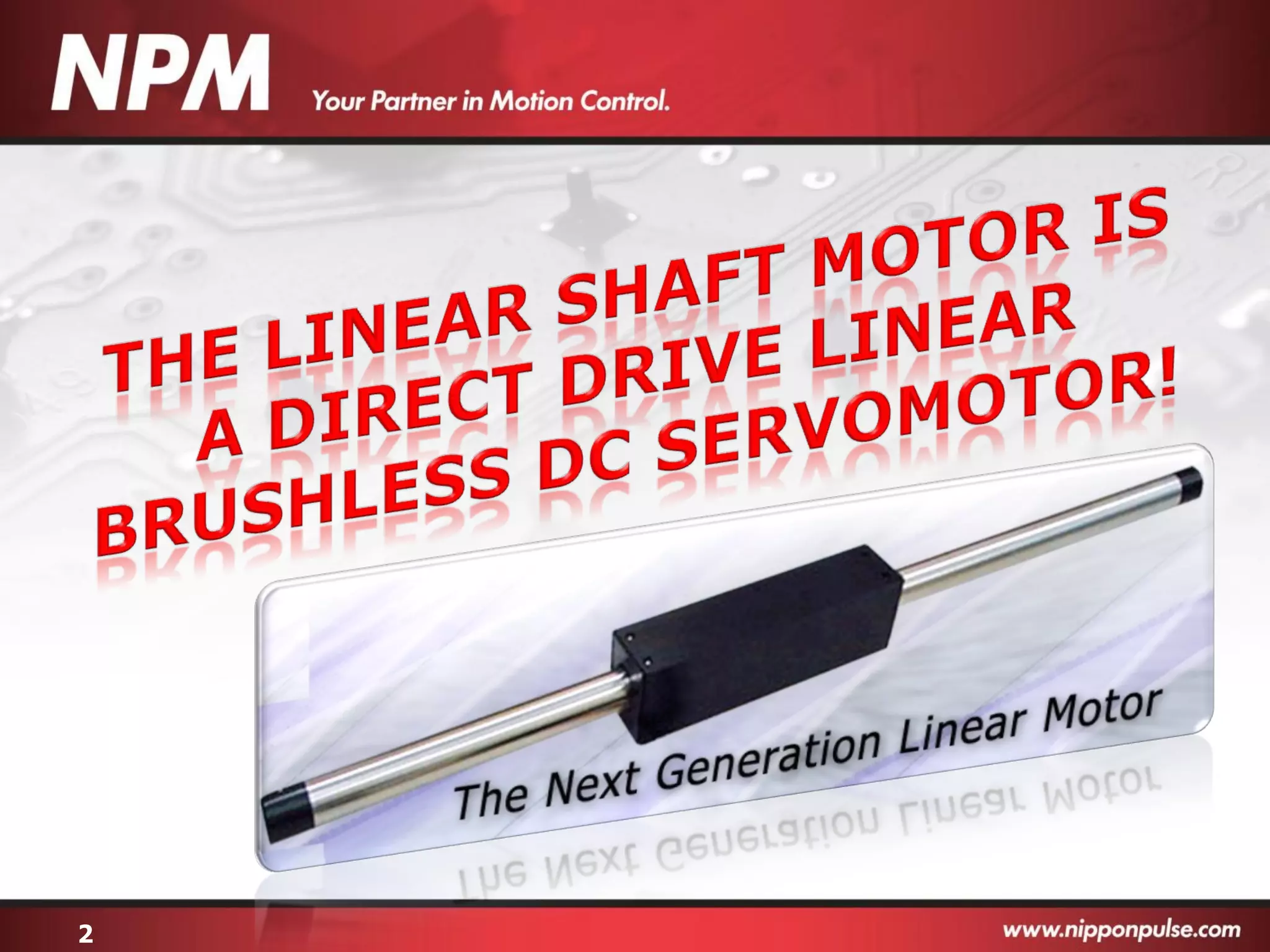 Linear Shaft Motor Vs Linear Motor | PPT