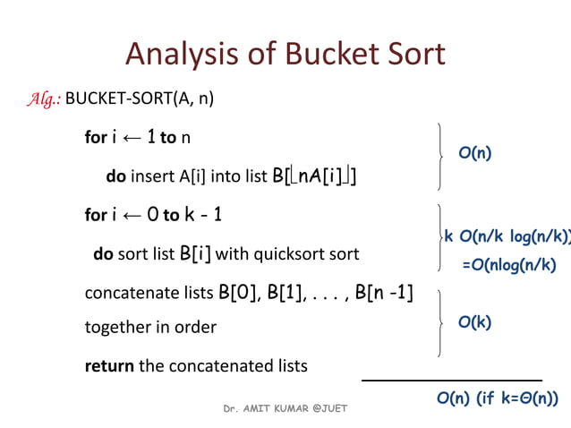 Linear sort | PPT