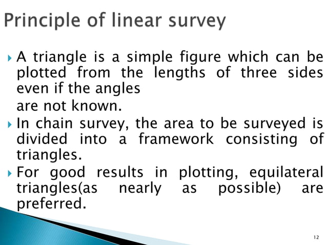Civil Engineering Linear Surveying Pptx