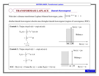 Transformasi Laplace | PDF