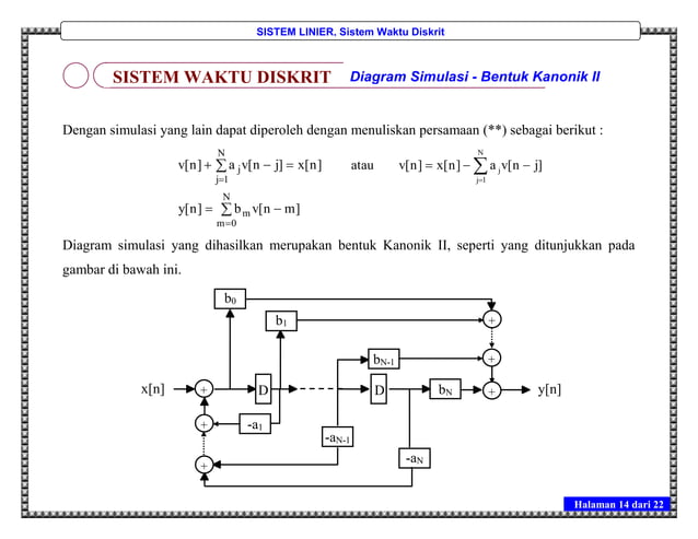 Sistem LTI Waktu Diskrit | PDF